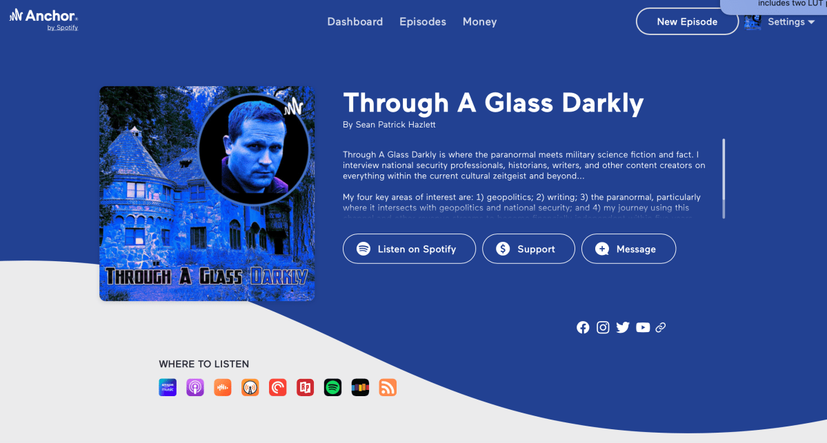 Podcast – Through A Glass Darkly